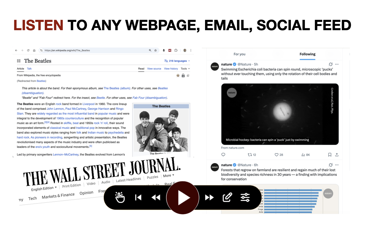 TTSReader's New Chrome Extension | TTSReader Text To Speech
